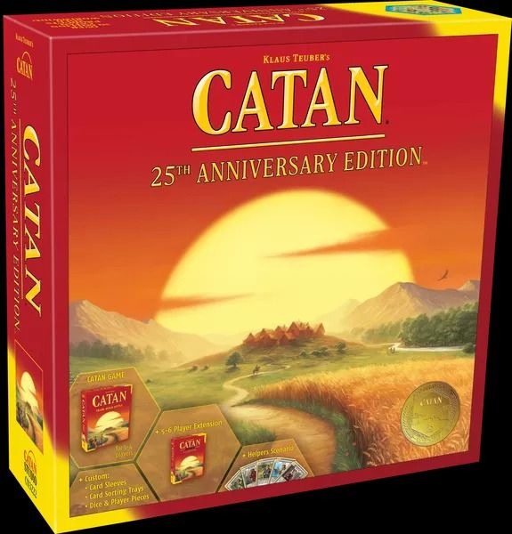 Catan The 25th Edition, Hobbies & Toys, Toys & Games on Carousell