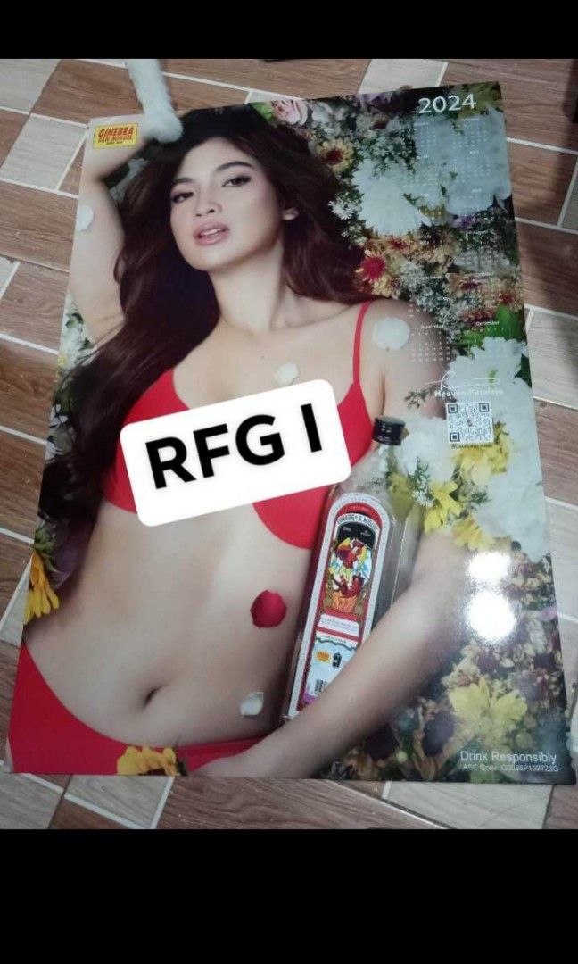 COLLECTIBLE 2024 HEAVEN PERALEJO WALL CALENDAR, Hobbies & Toys, Memorabilia & Collectibles, Fan ...