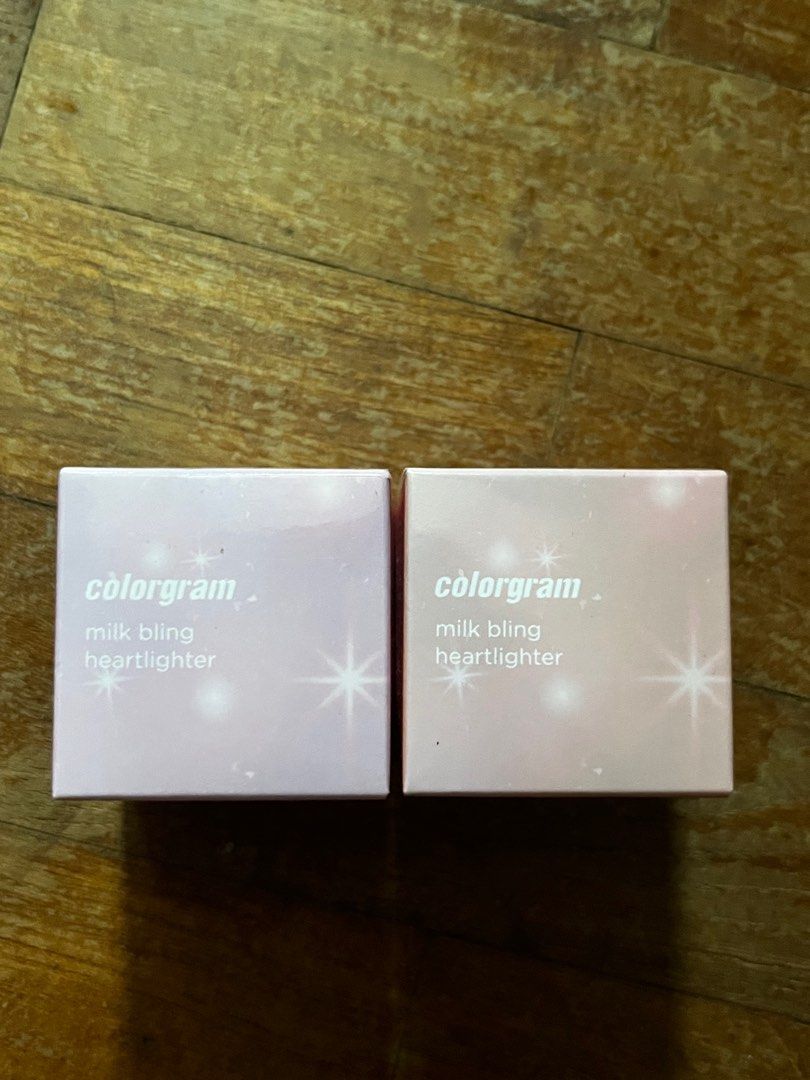 Colorgram Milk Bling highlighter shades #1 & #2, Beauty & Personal Care ...