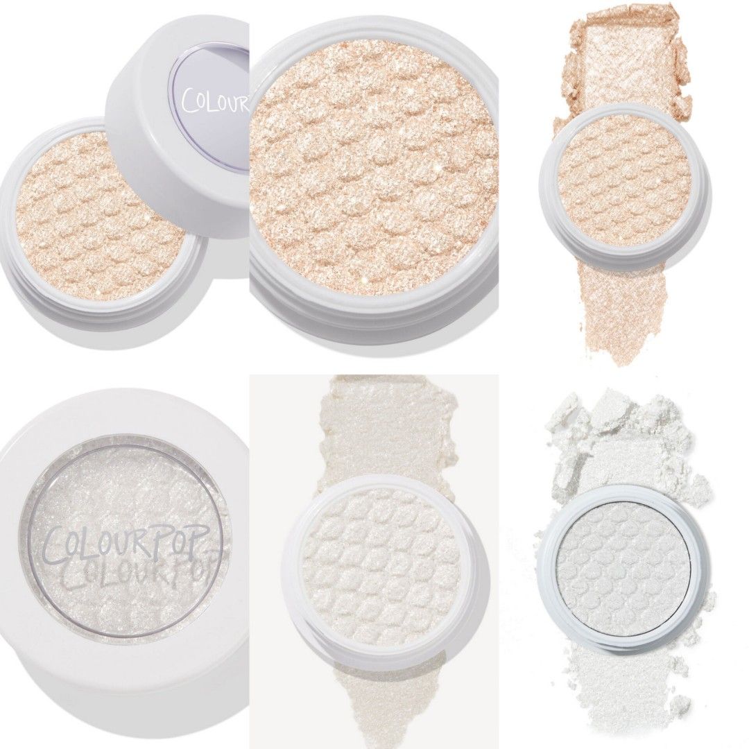 Colourpop super shock shadows (ice dream/moon daisy/rose garden/ the ...