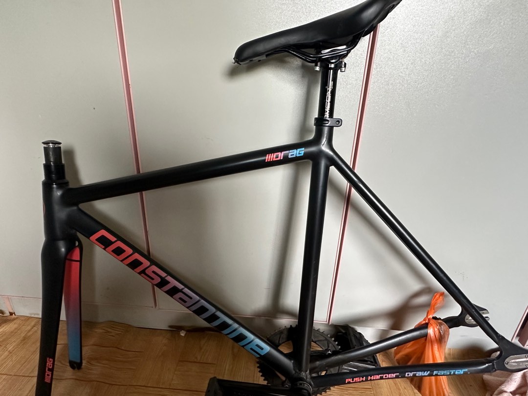 Constantine drag 2019 frameset, Sports Equipment, Bicycles & Parts, Bicycles on Carousell