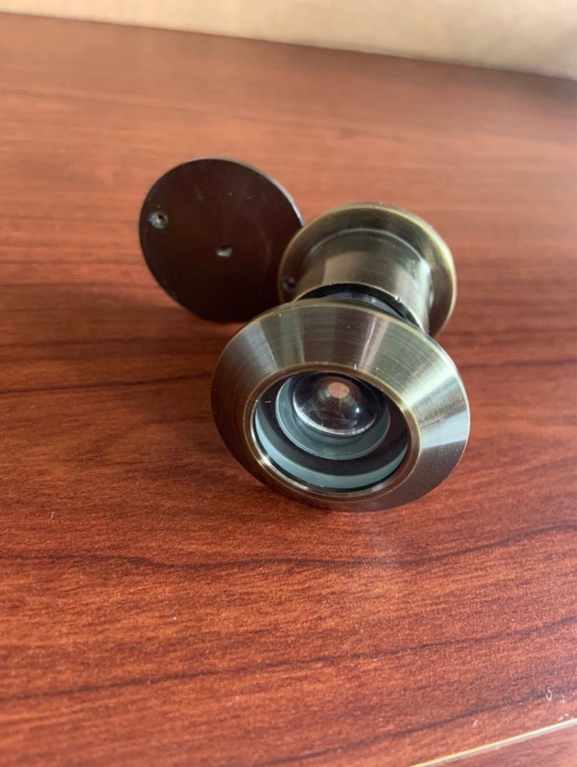 Copper BTO Door Peephole Viewer, Furniture & Home Living, Security ...