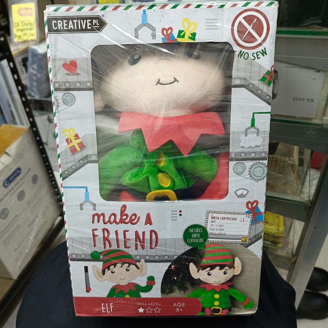 Creative PL Make A Friend Elf Toy, Hobbies & Toys, Toys & Games on ...