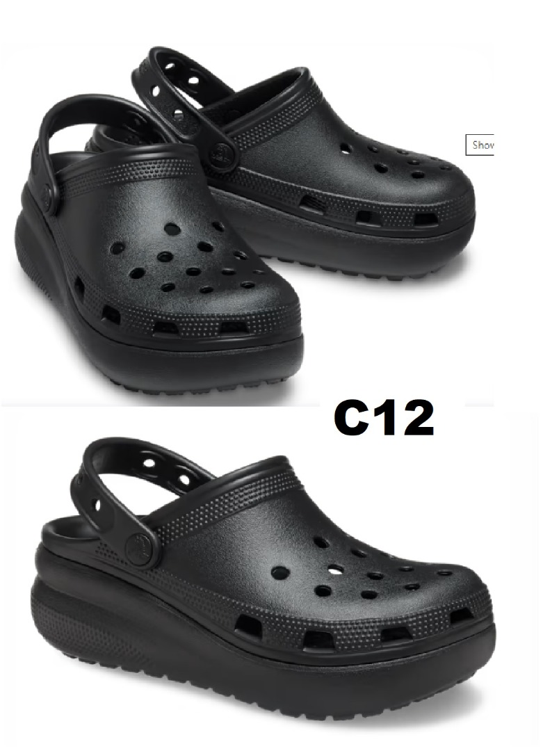 CROCS KIDS' CUTIE CRUSH CLOG size j4, Women's Fashion, Footwear, Flats ...