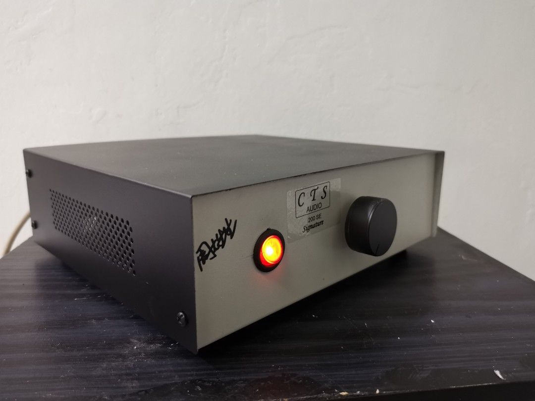 CTS Audio 200 Signature Minimalist Custom made Stereo Pre-Amplifier ...