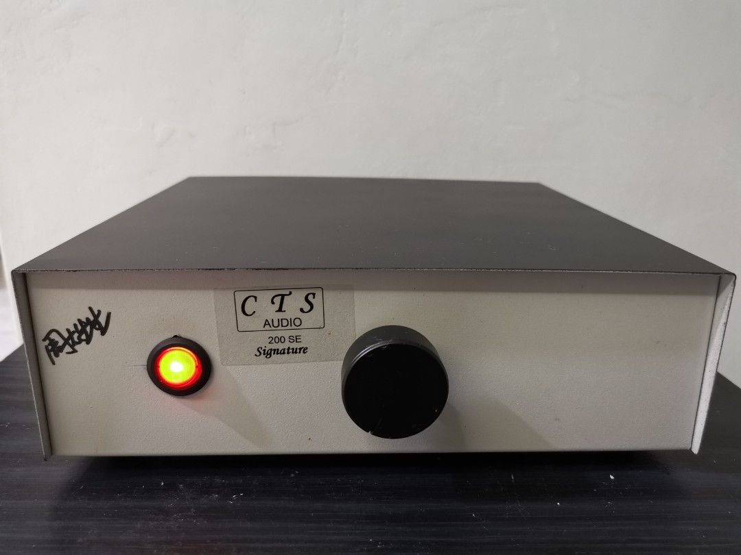 CTS Audio 200 Signature Minimalist Custom made Stereo Pre-Amplifier ...