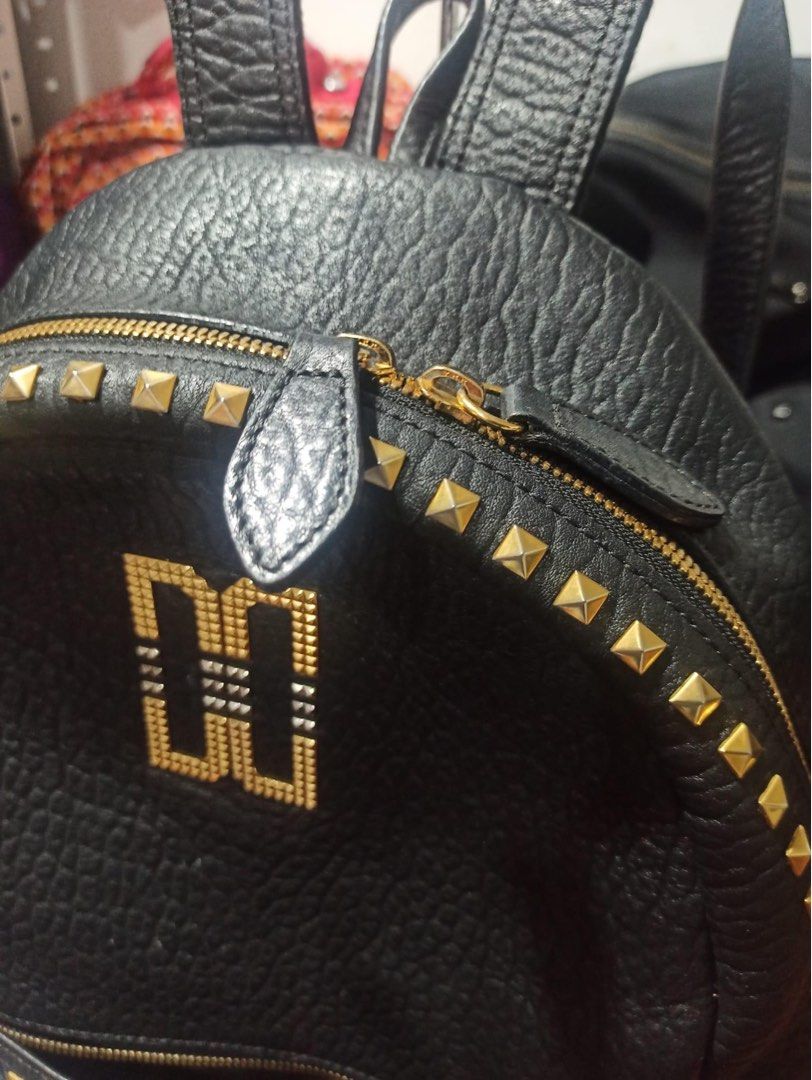 Daks Black Mini Backpack, Women's Fashion, Bags & Wallets, Backpacks on ...