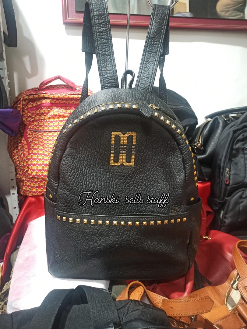 Daks Black Mini Backpack, Women's Fashion, Bags & Wallets, Backpacks on ...