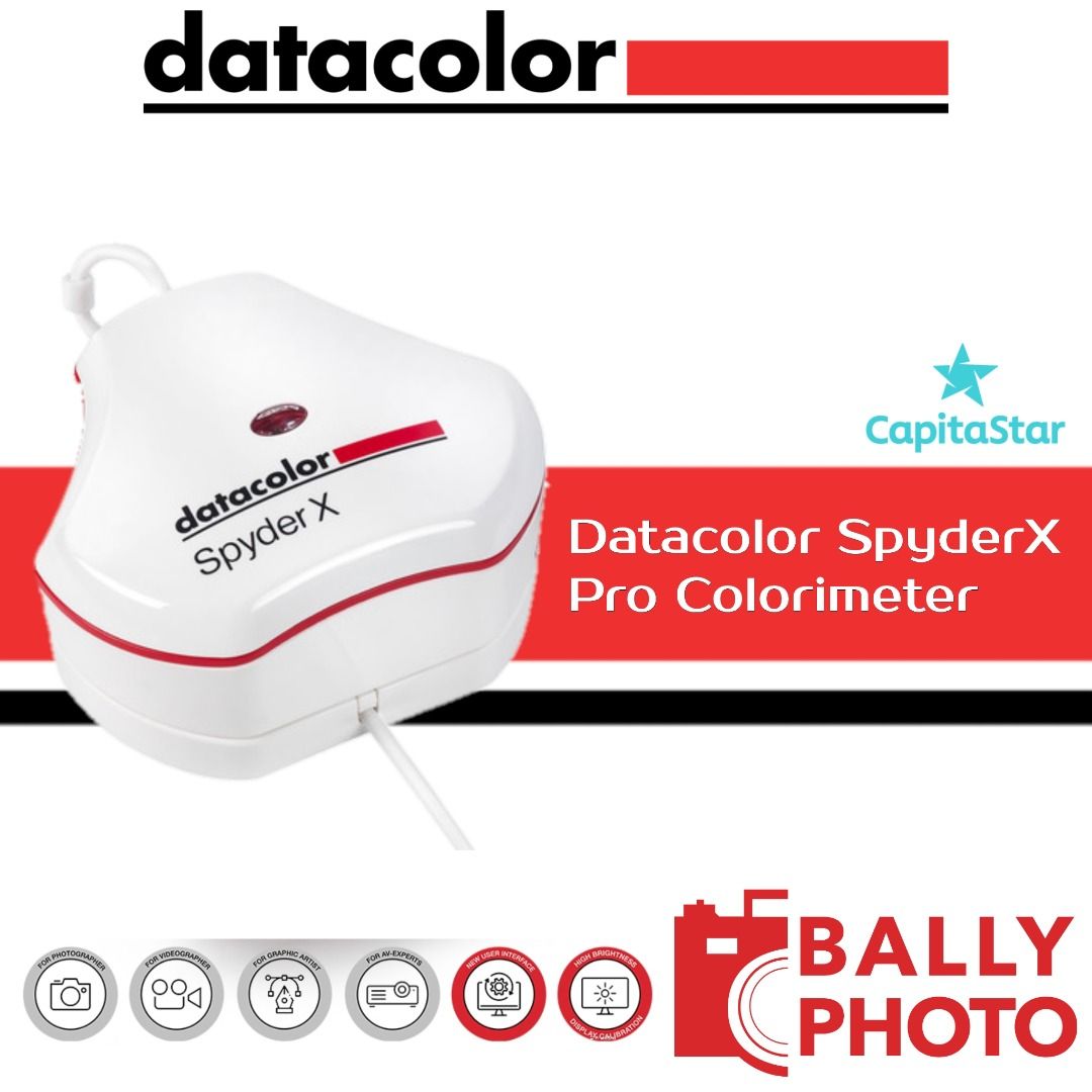 Datacolor SpyderX Pro Colorimeter, Photography, Photography Accessories ...