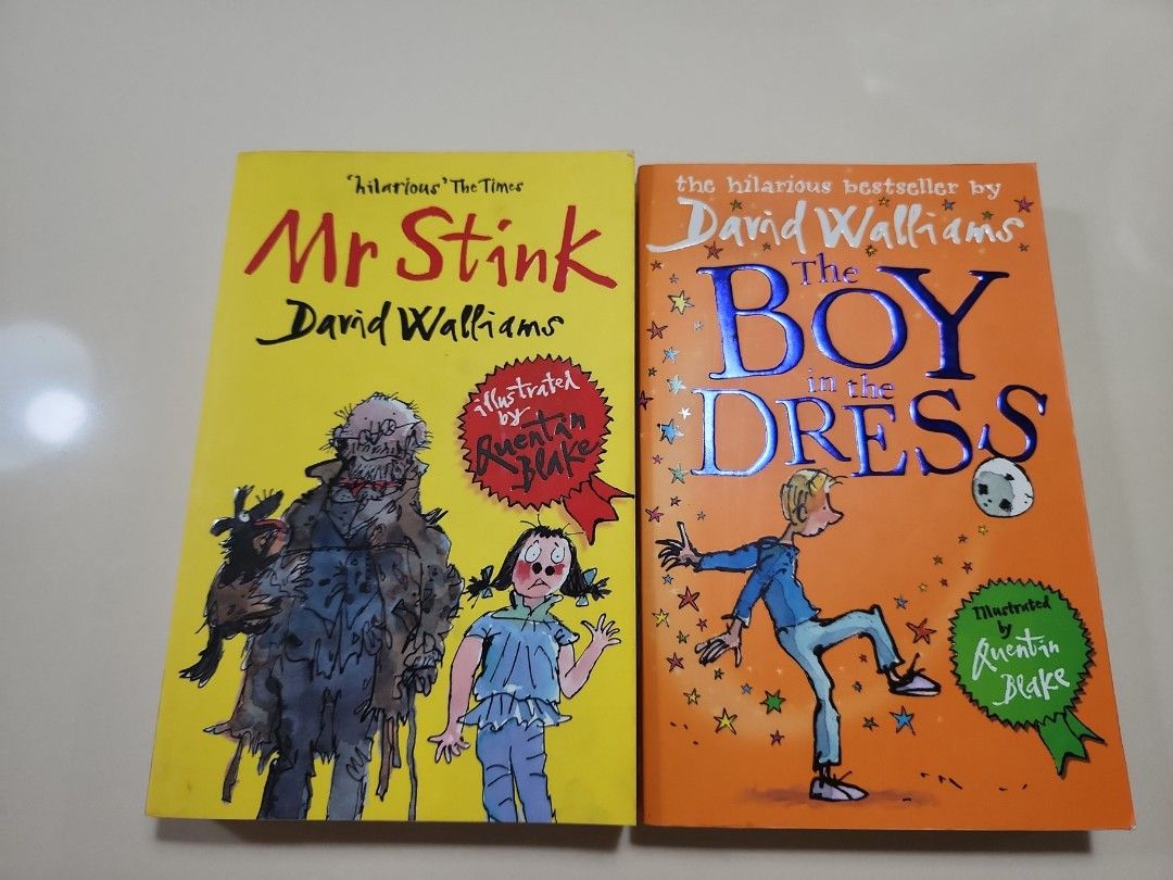 David Walliams - Mr Stink amd The Boy in the Dress, Hobbies & Toys ...