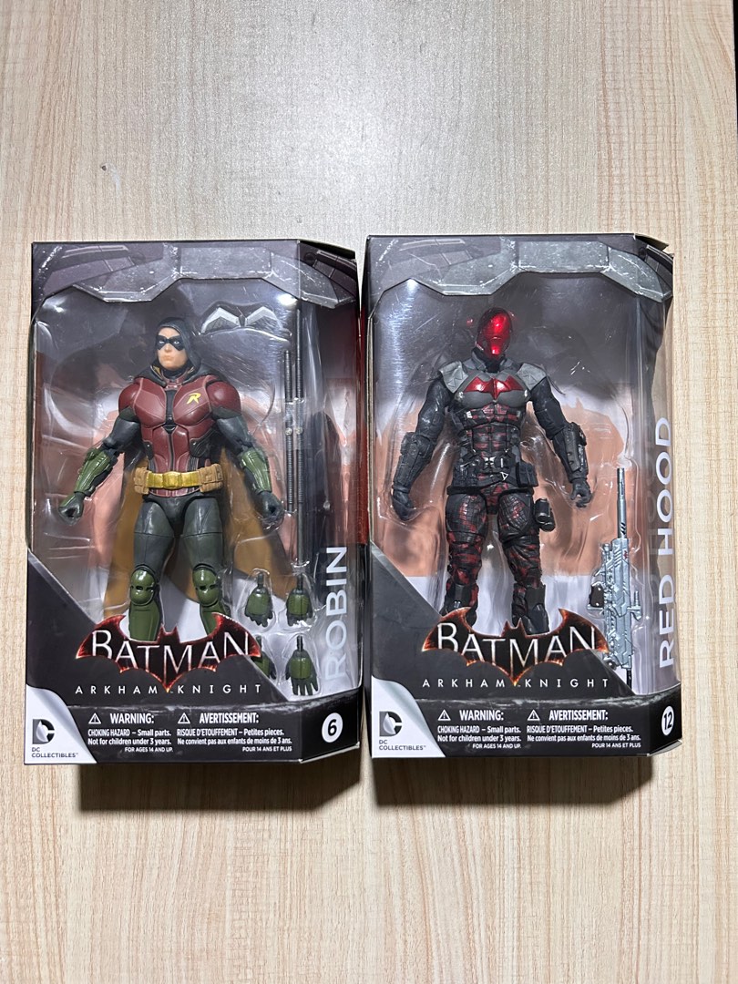 DC Collectibles Robin & Red Hood (Batman Arkham Knight), Hobbies & Toys ...