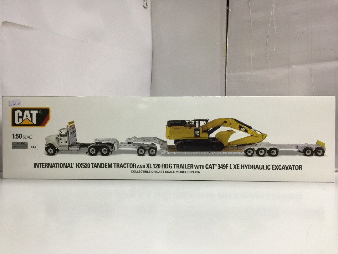 DIECAST MASTERS DM 1/50 INTERNATIONAL® HX520 TANDEM TRACTOR AND XL 120 ...
