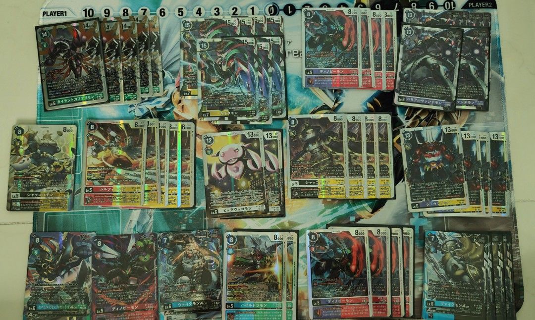 Digimon card game DTCG BT16 SR/AA, Hobbies & Toys, Toys & Games on Carousell
