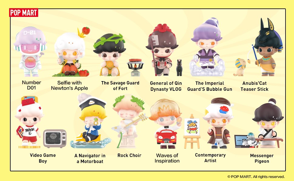 Dimoo Time Travel set, Hobbies & Toys, Toys & Games on Carousell