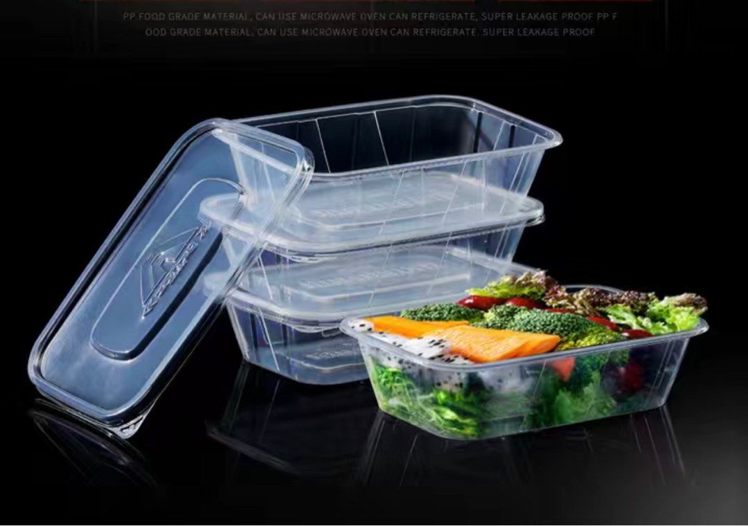 50 sets Disposable Plastic Container, Everything Else on Carousell