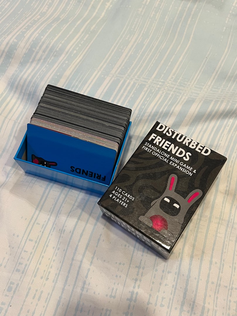 Disturbed Friends card game - Expansion, Hobbies & Toys, Toys & Games ...