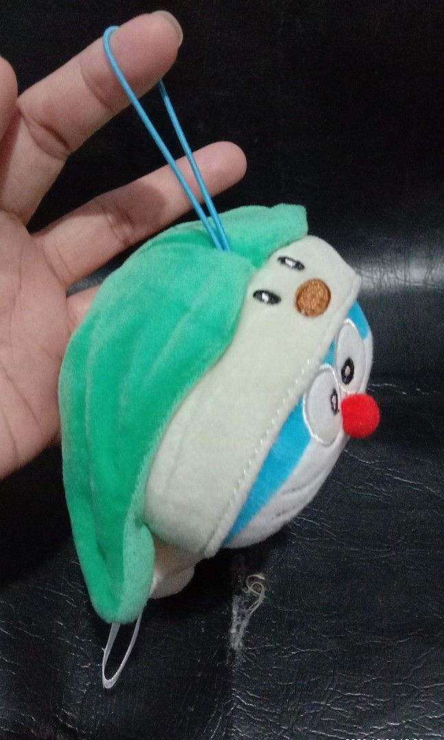 Doraemon Dog Costume Charm stufftoy,pre loved, Hobbies & Toys, Toys ...