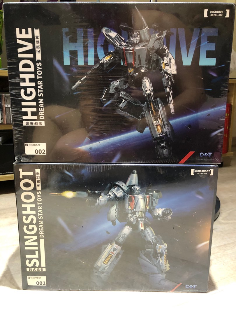 Dream Star Toys/ DST- 001 & 002, Highdive & Slingshot, Hobbies & Toys, Toys & Games on Carousell