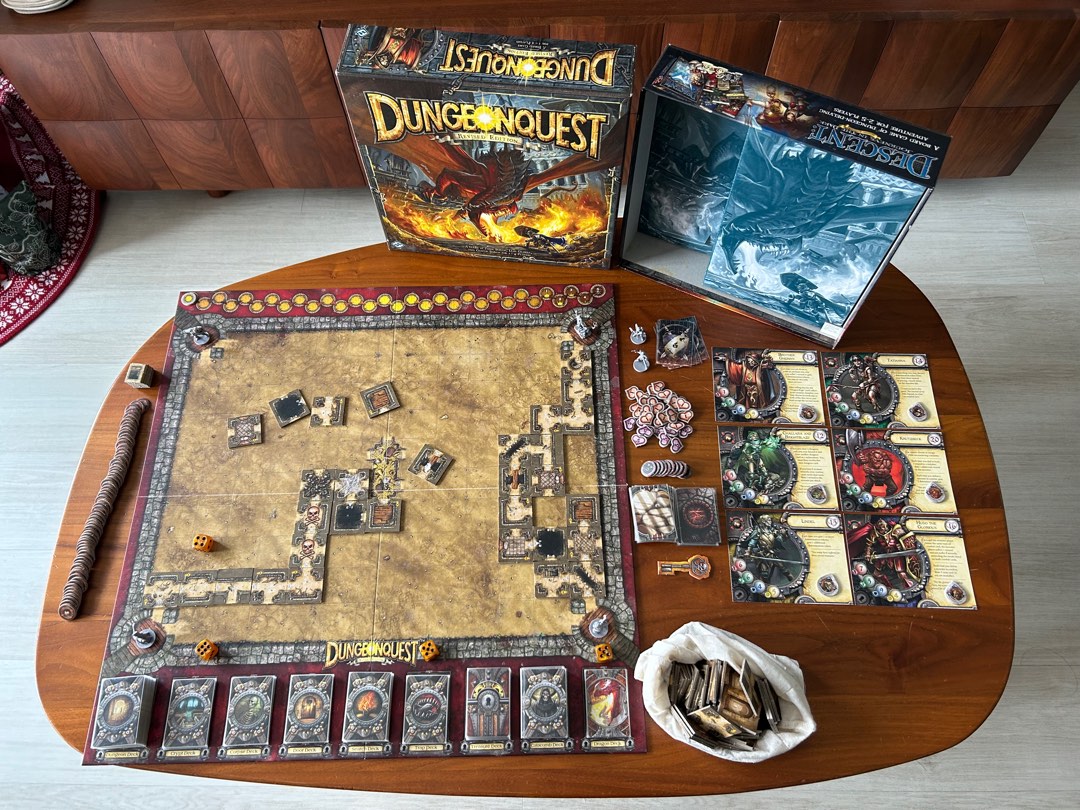 Dungeonquest Revised Edition Board Game, Hobbies & Toys, Toys & Games ...