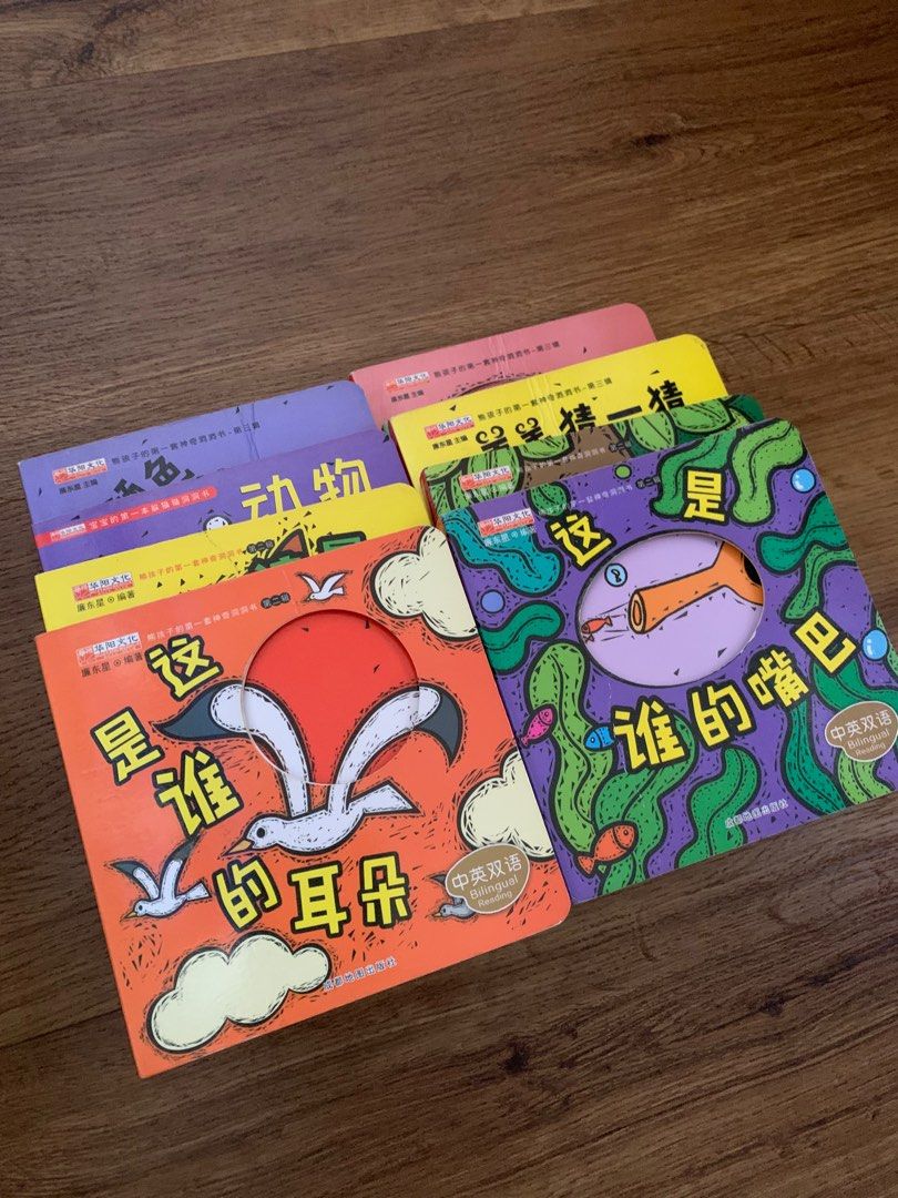 English Chinese Bilingual Block Books, Hobbies & Toys, Books ...