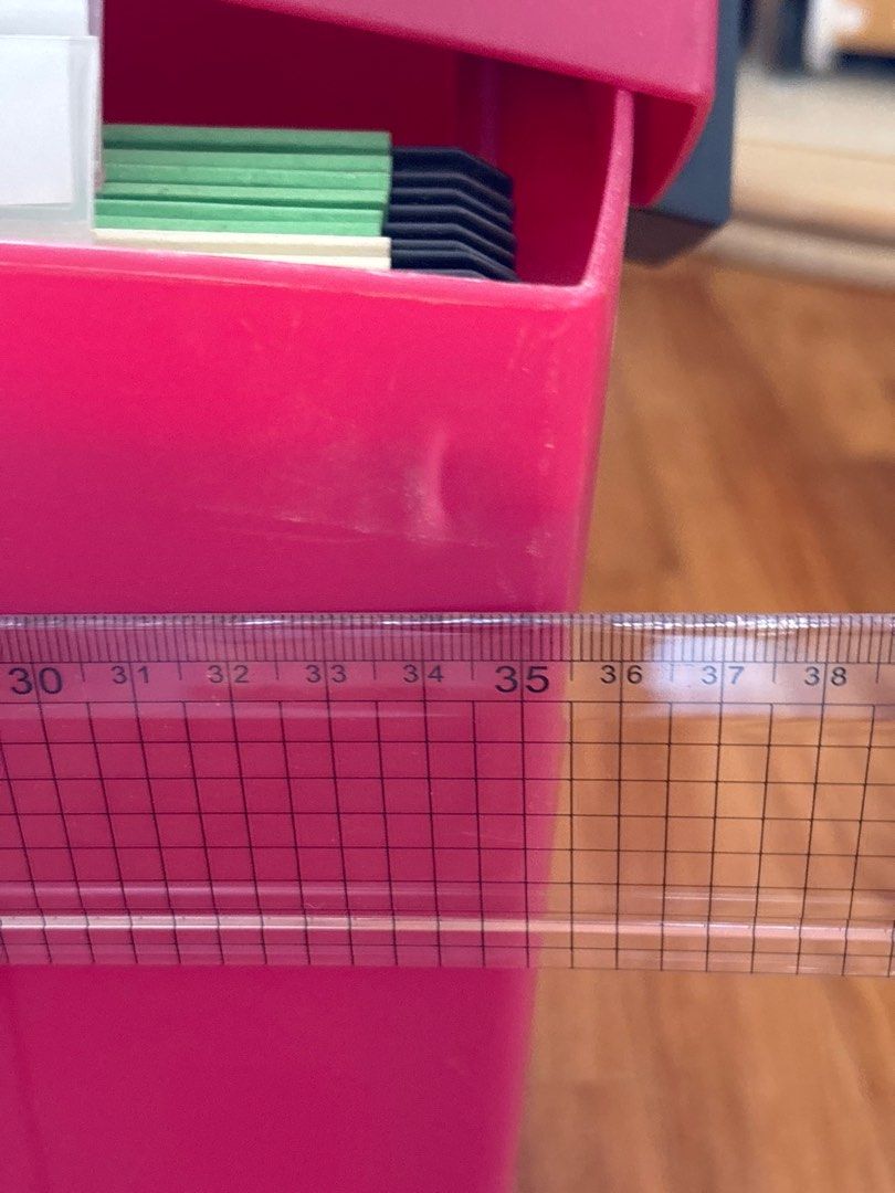 Filing box for A4 papers. 6 dividers. Locking lid, Furniture & Home ...