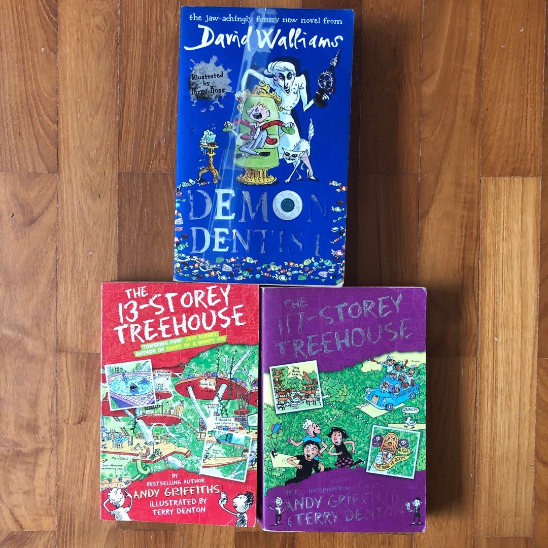 Final clearout! David Walliams Storey Treehouse Rainbow Magic story ...