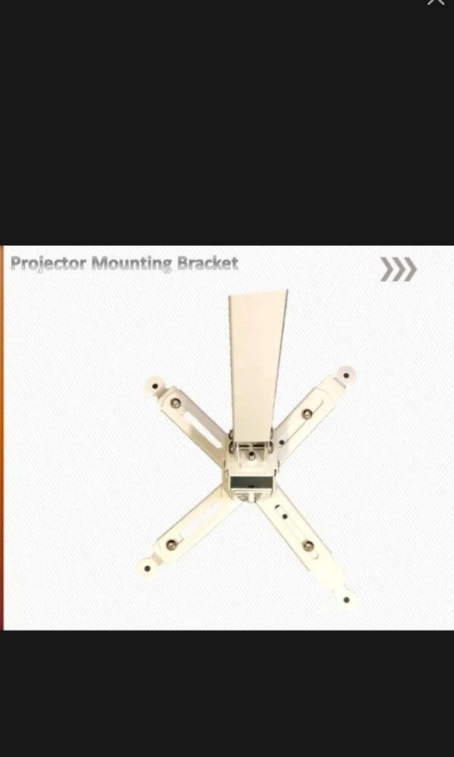Fix mounted projector bracket up to 15 Kg , for Ceiling or Wall ...