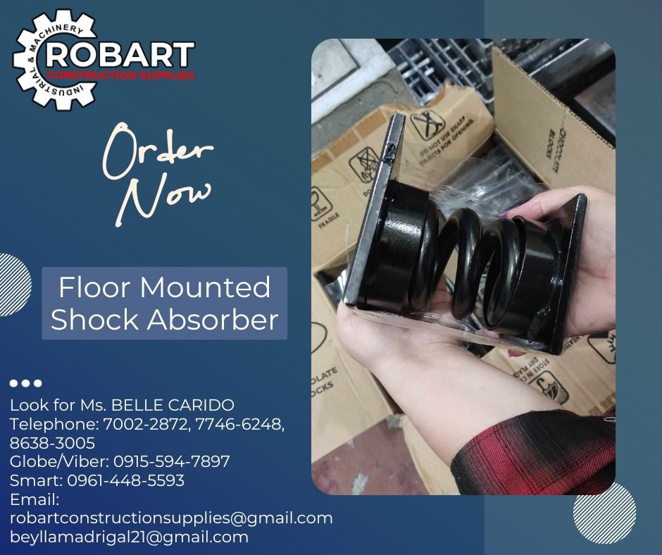 Floor Mounted Shock Absorber, Commercial & Industrial, Construction ...