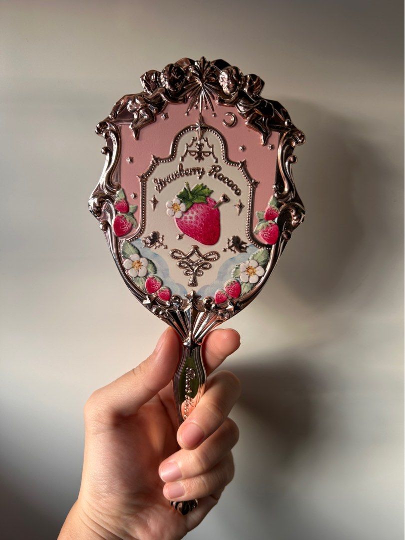 Flower Knows Strawberry Rococo Hand Mirror, Beauty & Personal Care ...