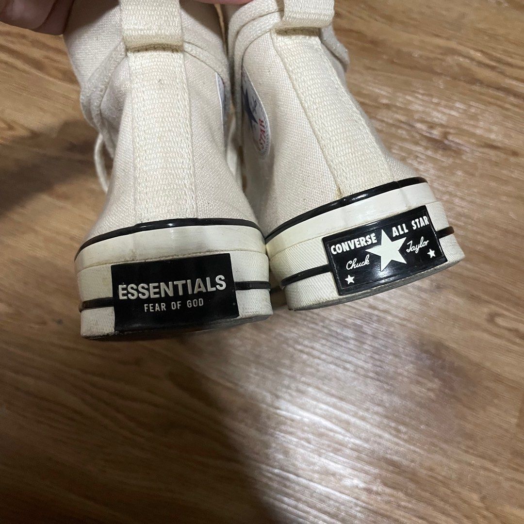 FOG Essentials x Converse Chuck 70, Men's Fashion, Footwear, Sneakers ...