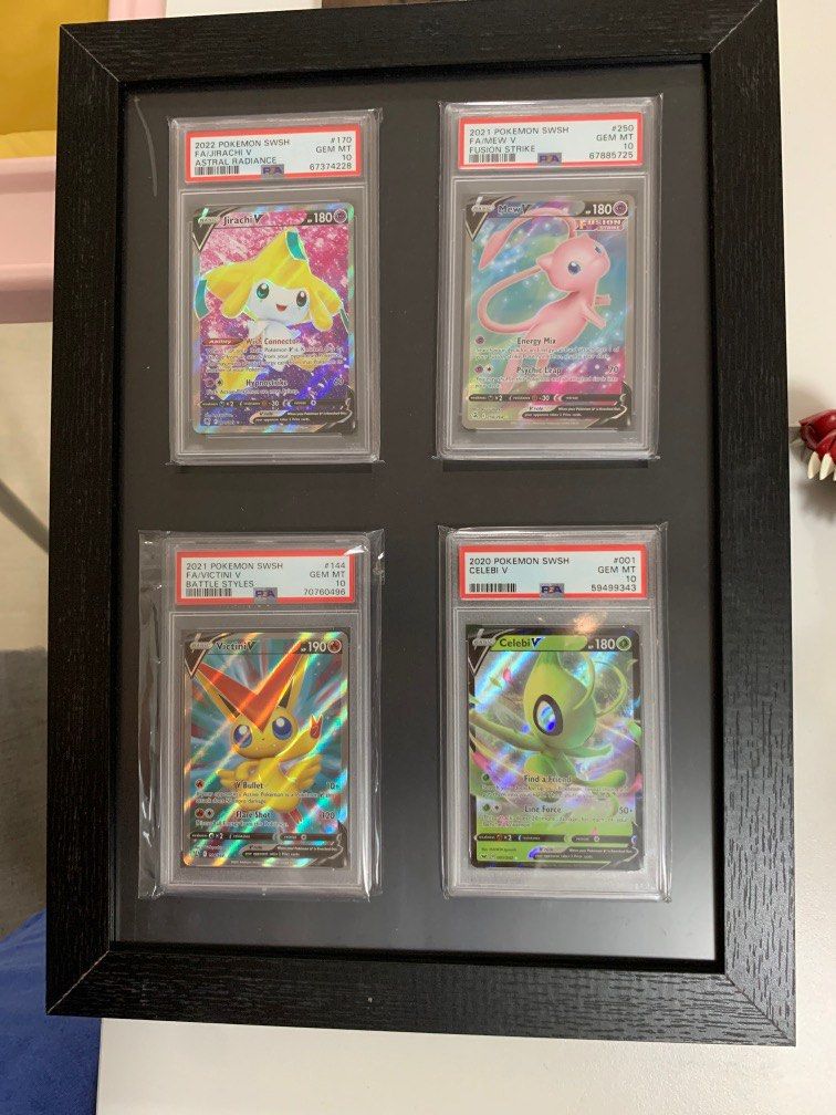 no nego. Framed cutest movie legendary cute Pokemon card psa grade 10 ...