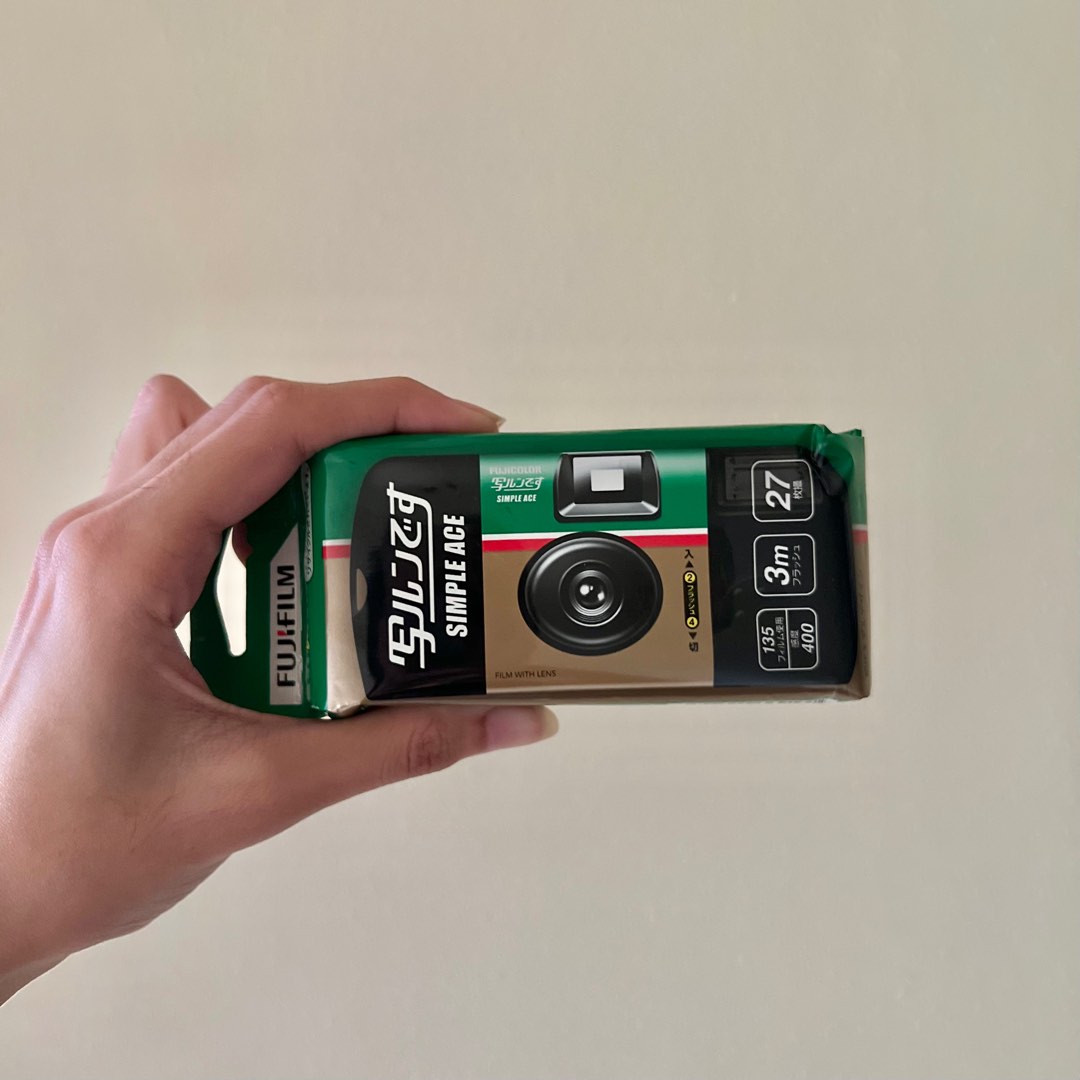Fujifilm Disposable Camera, Photography, Cameras on Carousell