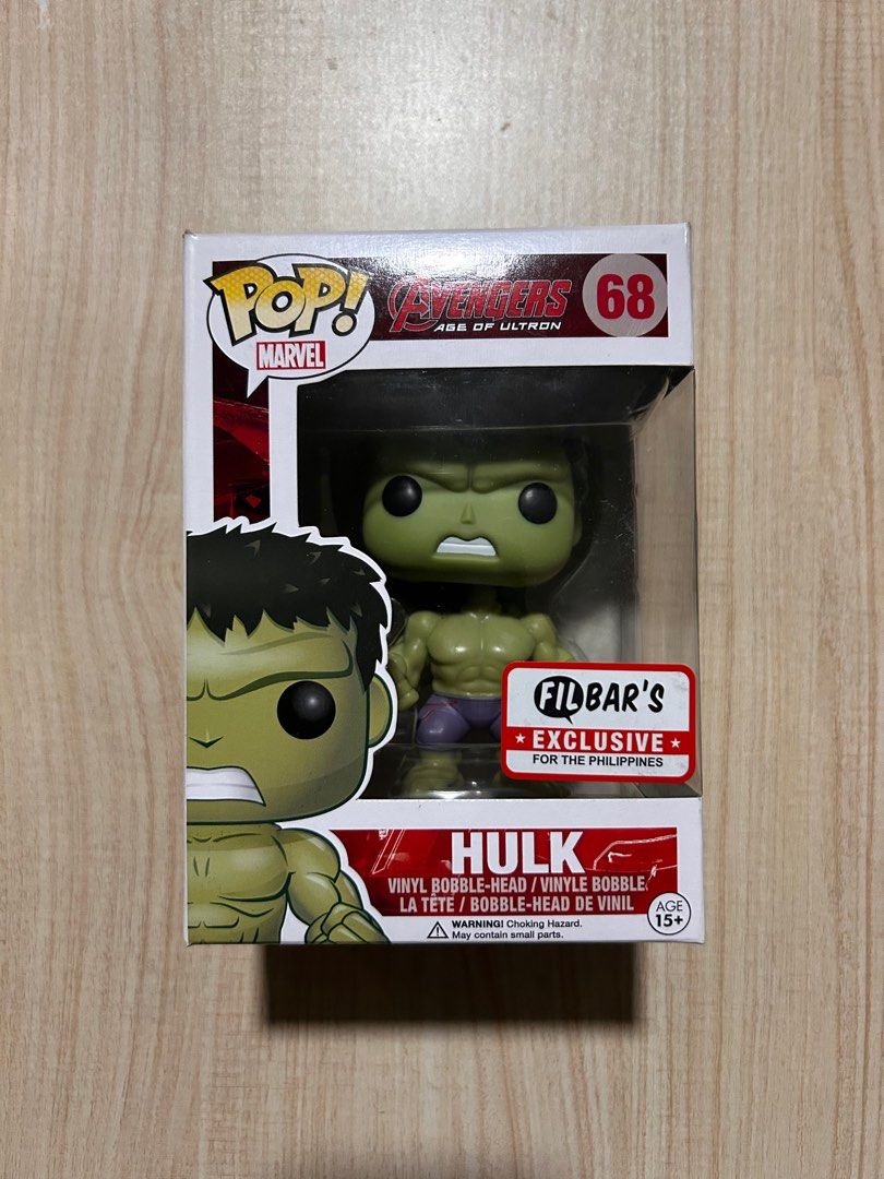 Funko Pop Hulk - Filbar's Exclusive, Hobbies & Toys, Toys & Games on ...