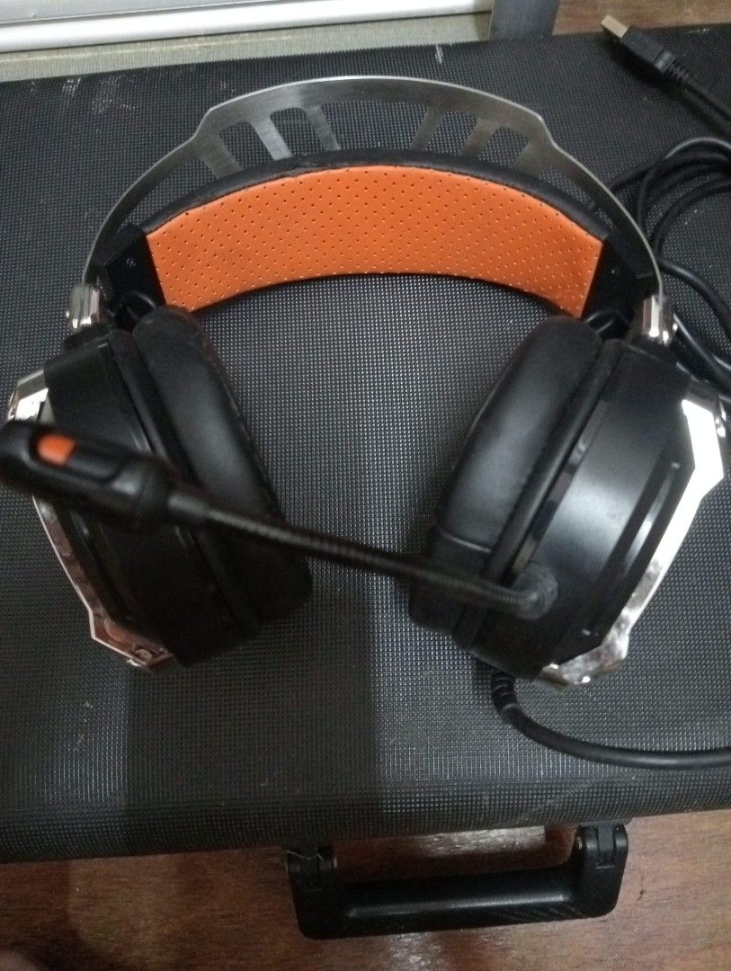 Gaming Headset Gamer Super Bass Computer Game, Audio, Headphones ...