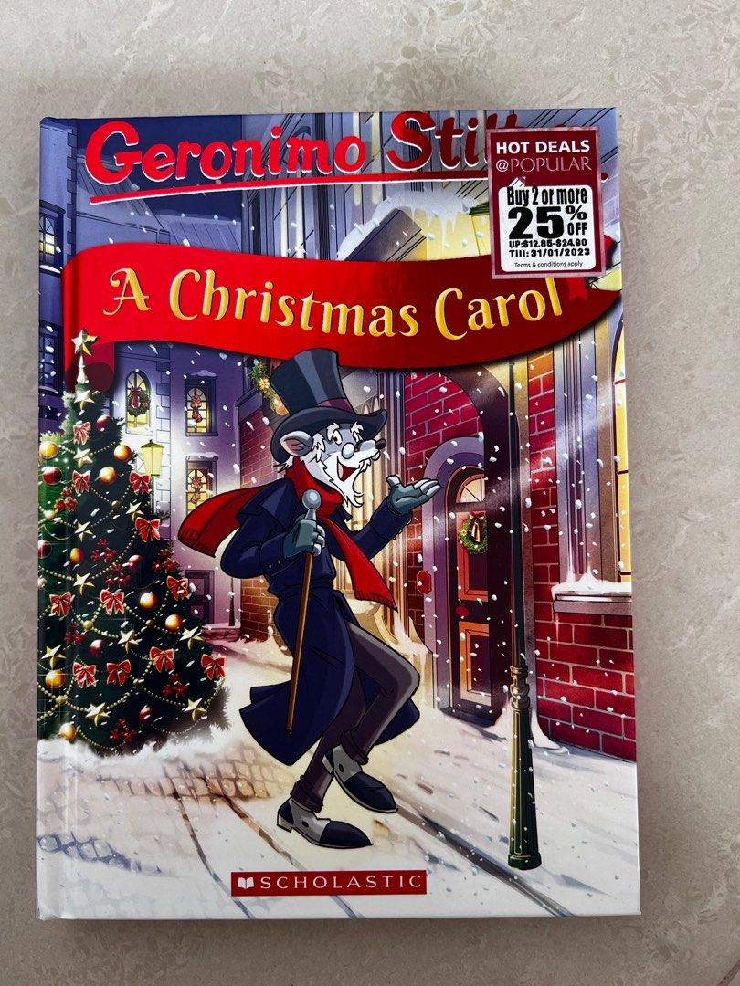 Geronimo Stilton - A Christmas Carol, Hobbies & Toys, Books & Magazines ...