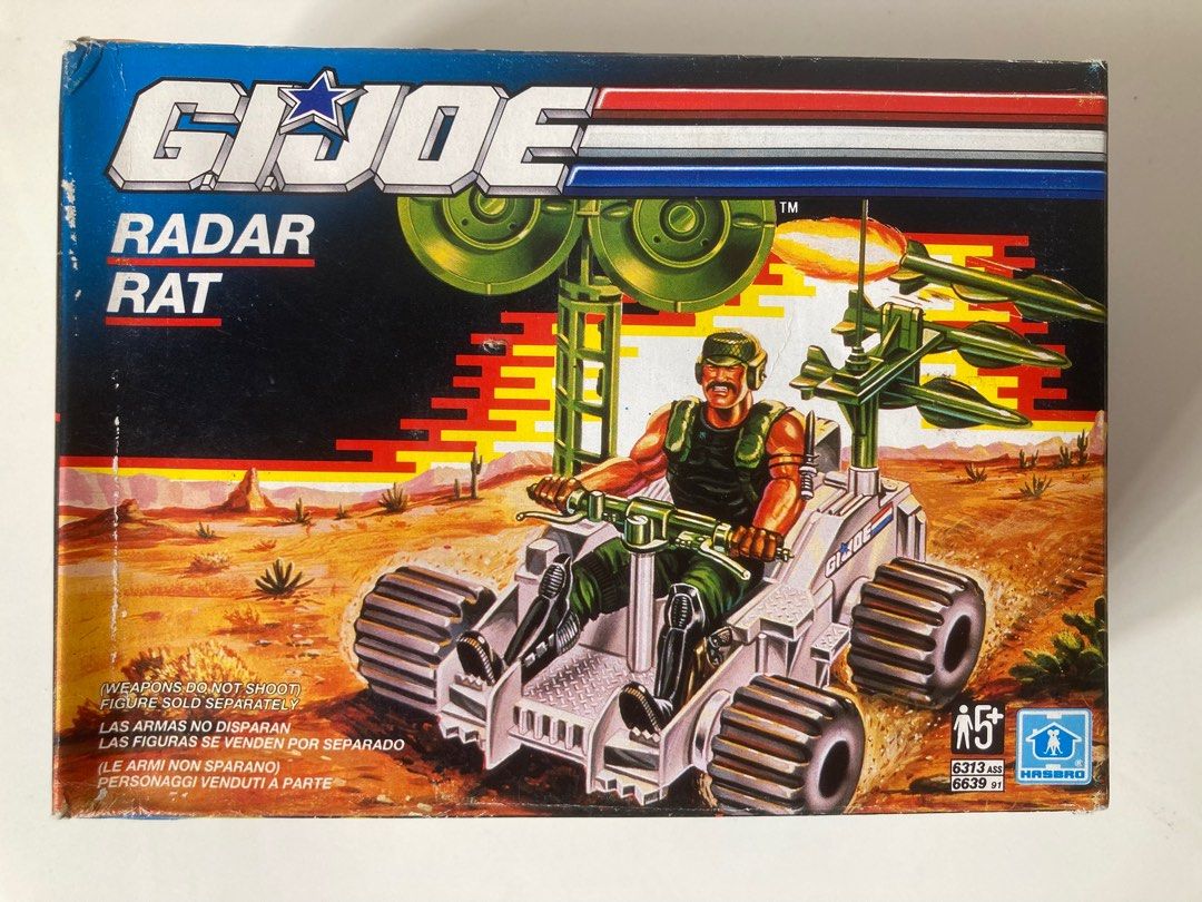 G.I.JOE Battlefield Radar Rat GI.JOE, Hobbies & Toys, Memorabilia ...