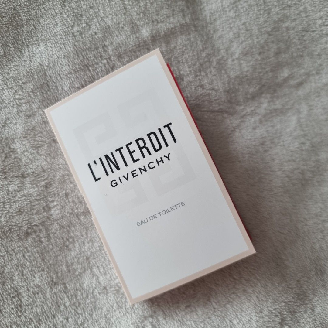 Givenchy L'Interdit Sample, Beauty & Personal Care, Fragrance ...