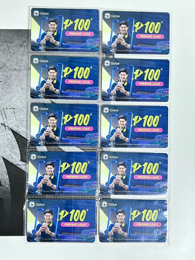 Globe Load Card 100, Mobile Phones & Gadgets, Mobile & Gadget ...