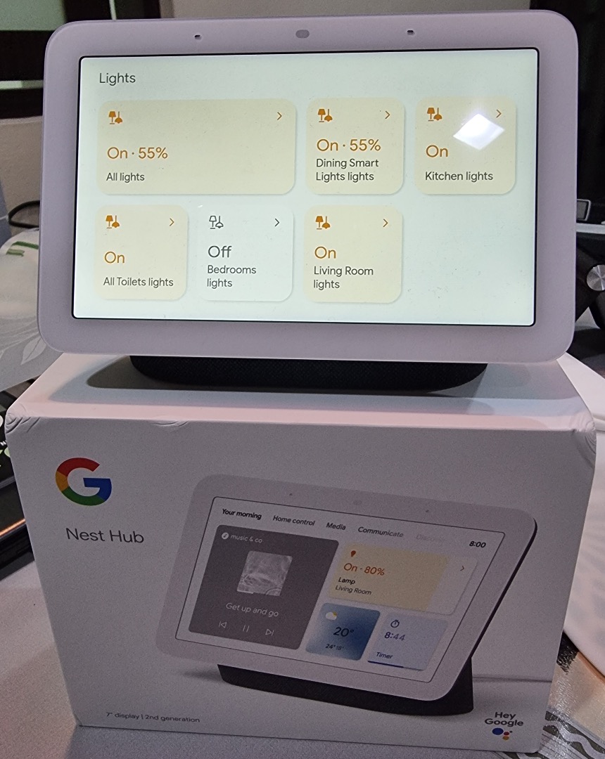 Google Nest Hub (2nd Generation, 7' display), Computers & Tech, Parts ...