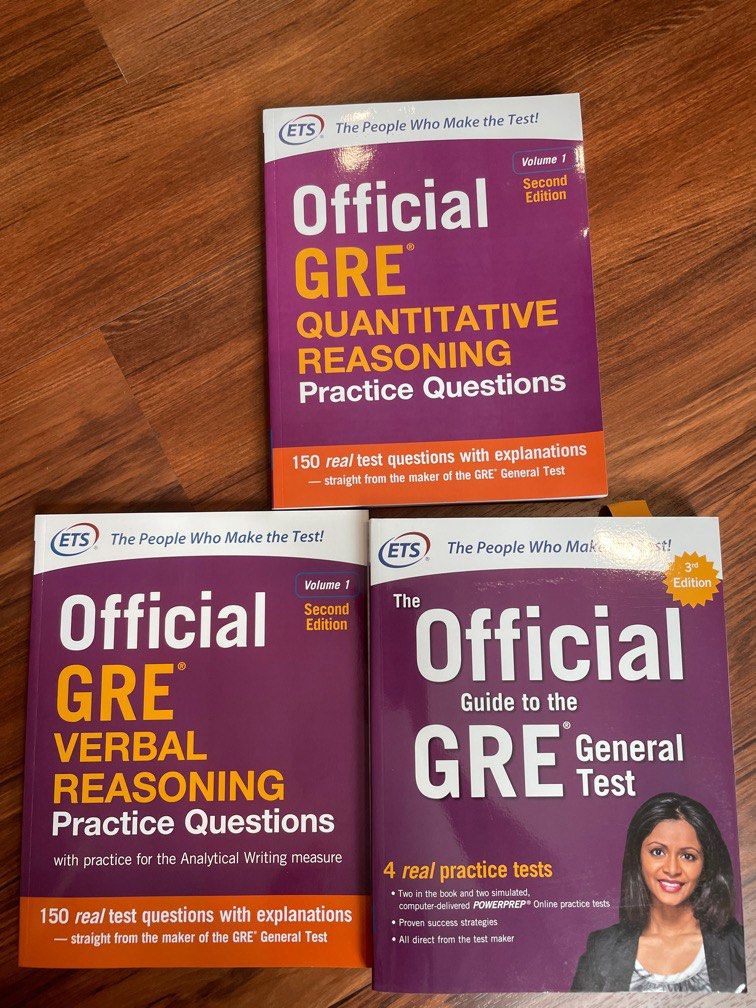 GRE official guide and practice questions, Hobbies & Toys, Books ...