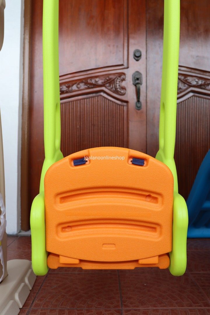 Grow'n Up Scramble 'N Slide Play Center Kiddie Slide and Swing Play ...