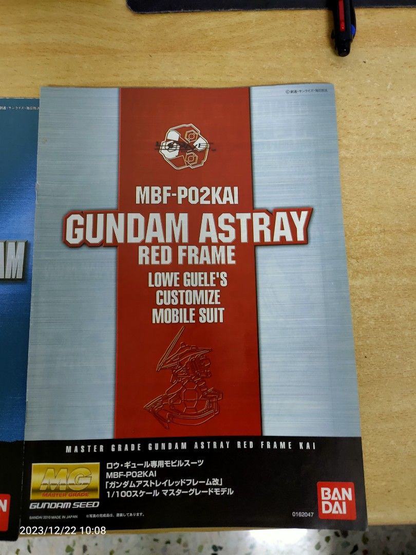 Gundam strike freedom and Astray red frame, Hobbies & Toys, Toys ...