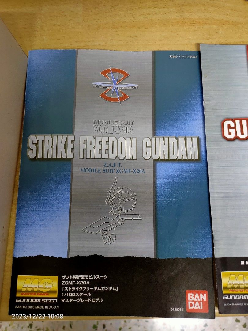 Gundam strike freedom and Astray red frame, Hobbies & Toys, Toys ...
