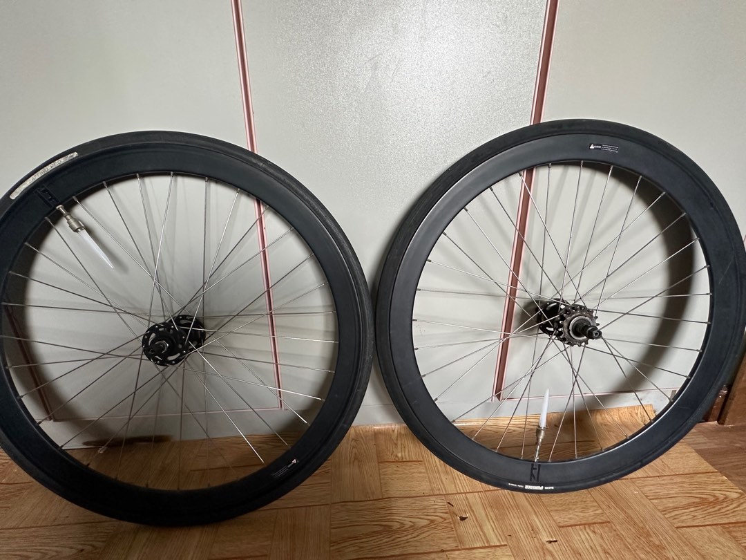 H Plus Son SL42 wheelset, Sports Equipment, Bicycles & Parts, Parts ...