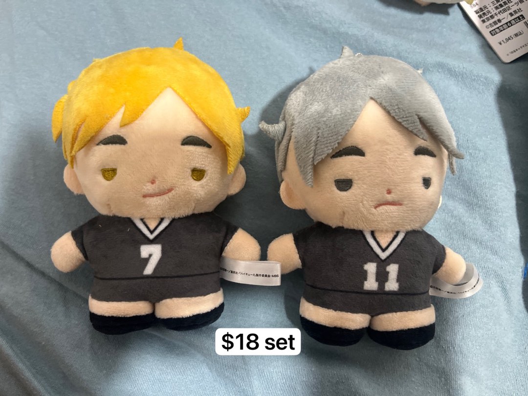 Haikyuu Miya Twins Plush, Hobbies & Toys, Memorabilia & Collectibles, J ...