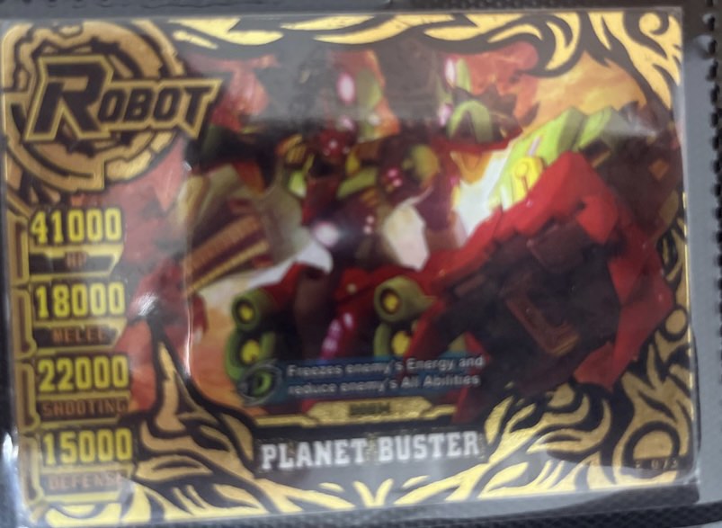 Hero of robots Planet buster, Hobbies & Toys, Toys & Games on Carousell