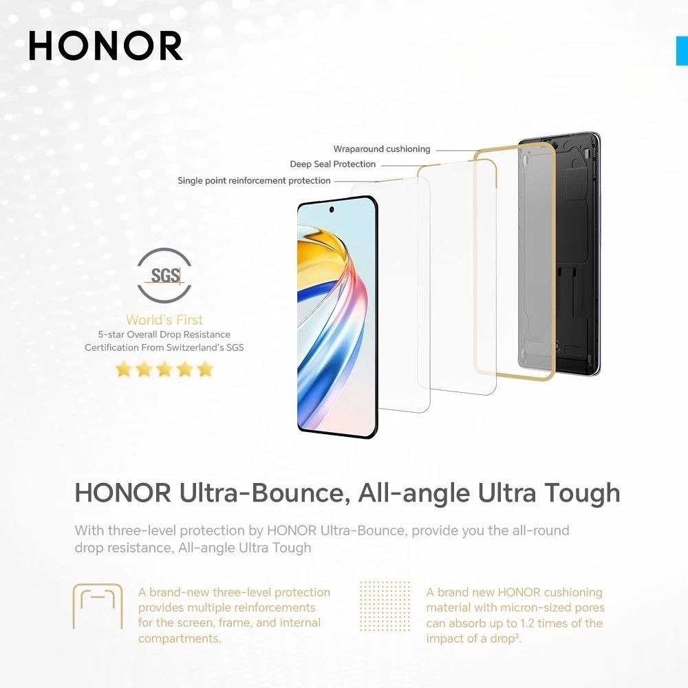 Honor X9b 5G Silver 256 GB, Mobile Phones & Gadgets, Mobile Phones ...