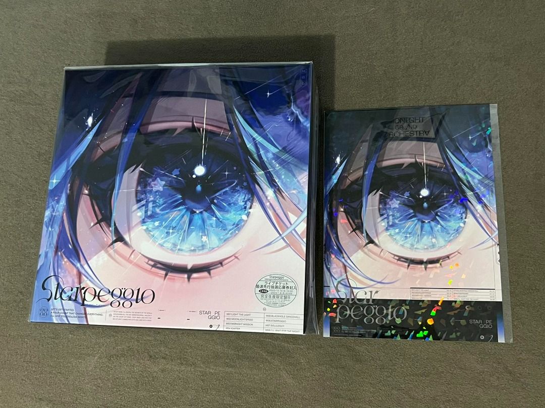 Hoshimachi Suisei CD Midnight Grand Orchestra "Starpeggio" Completely ...