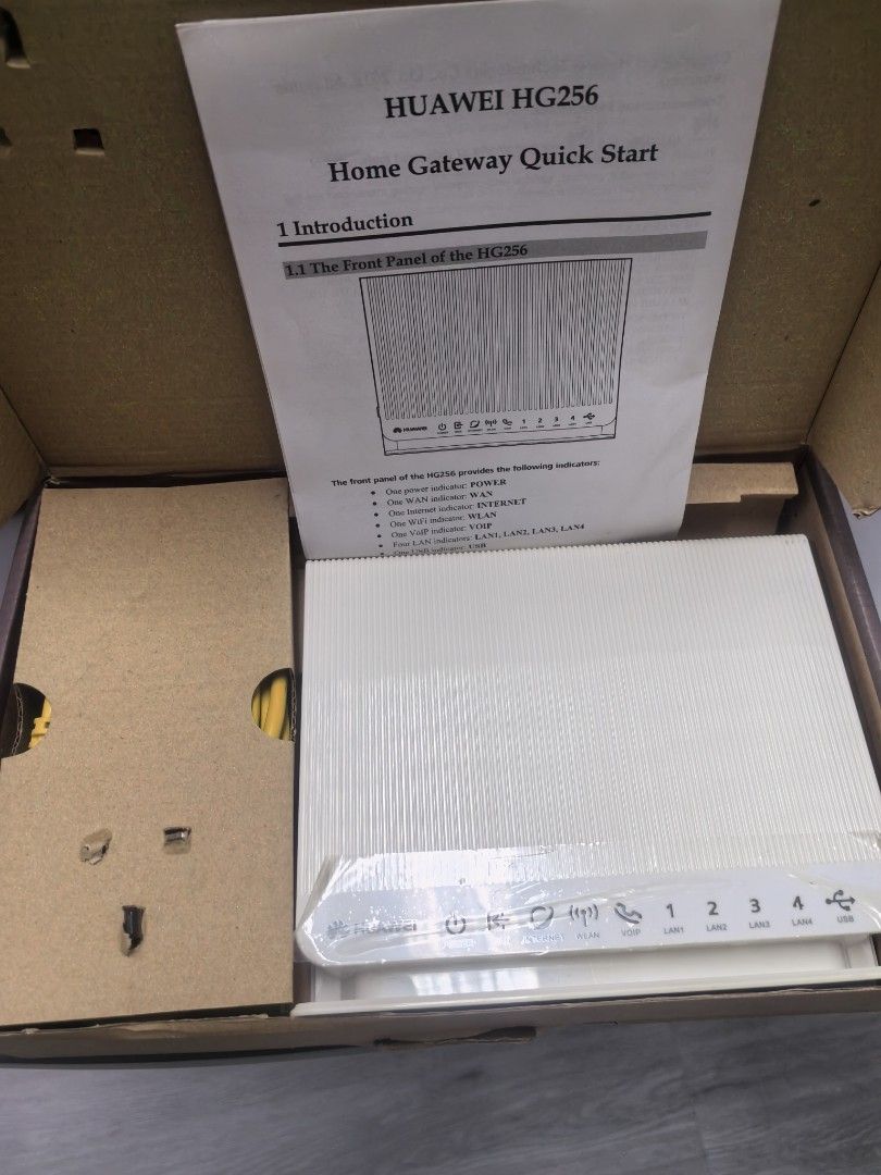 Huawei HG256 Router, Computers & Tech, Parts & Accessories, Networking ...