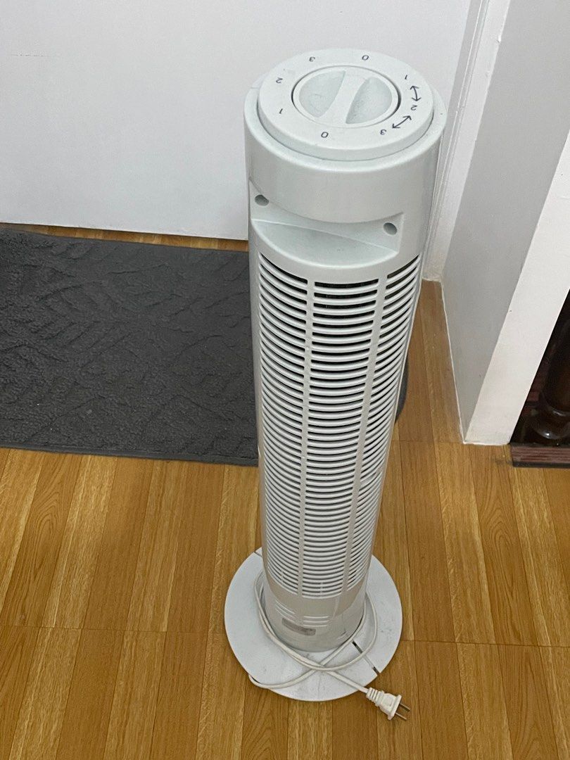 HYS Circulating Tower Fan, Furniture & Home Living, Lighting & Fans ...